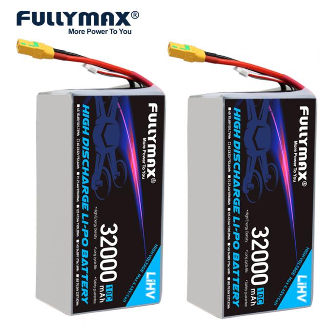 Fullymax 6s 32000mah Lipo Battery Airplane 4.45V 32000mAh 23.52V 10C ...